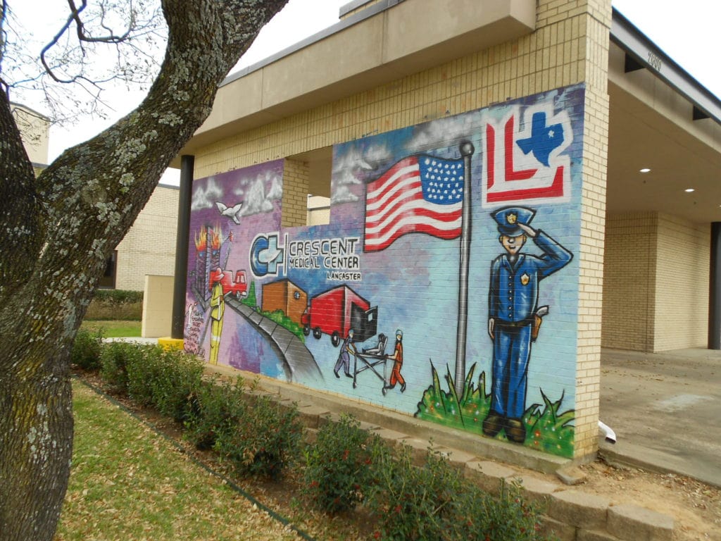 Crescent Medical Center Mural Honors First Responders - Focus Daily News