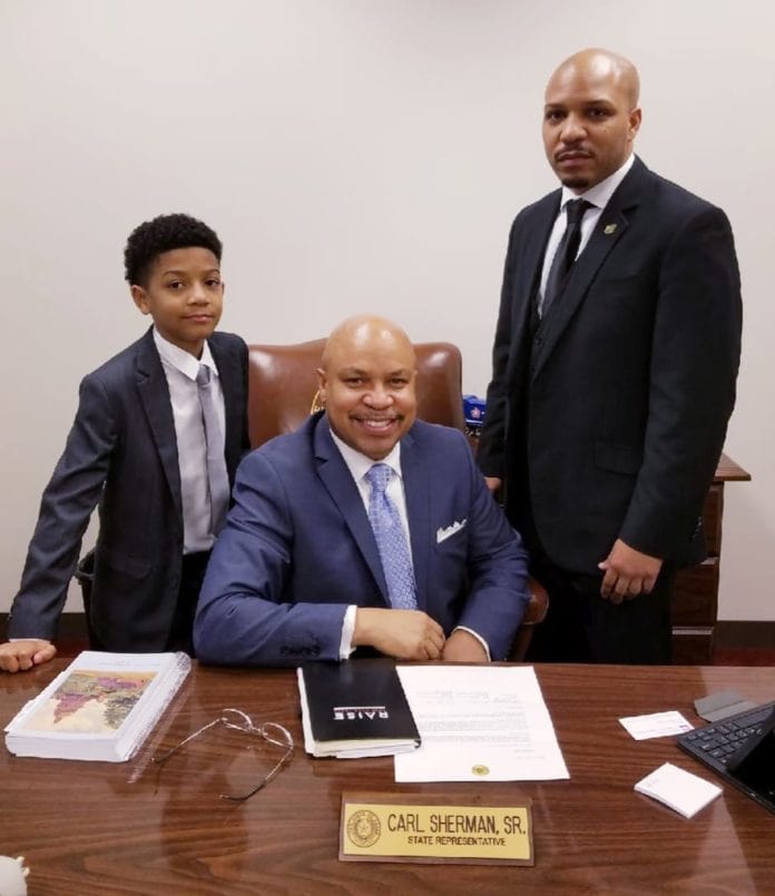 State Rep. Carl Sherman Leads Prayer To Open 86th Session - Focus Daily ...