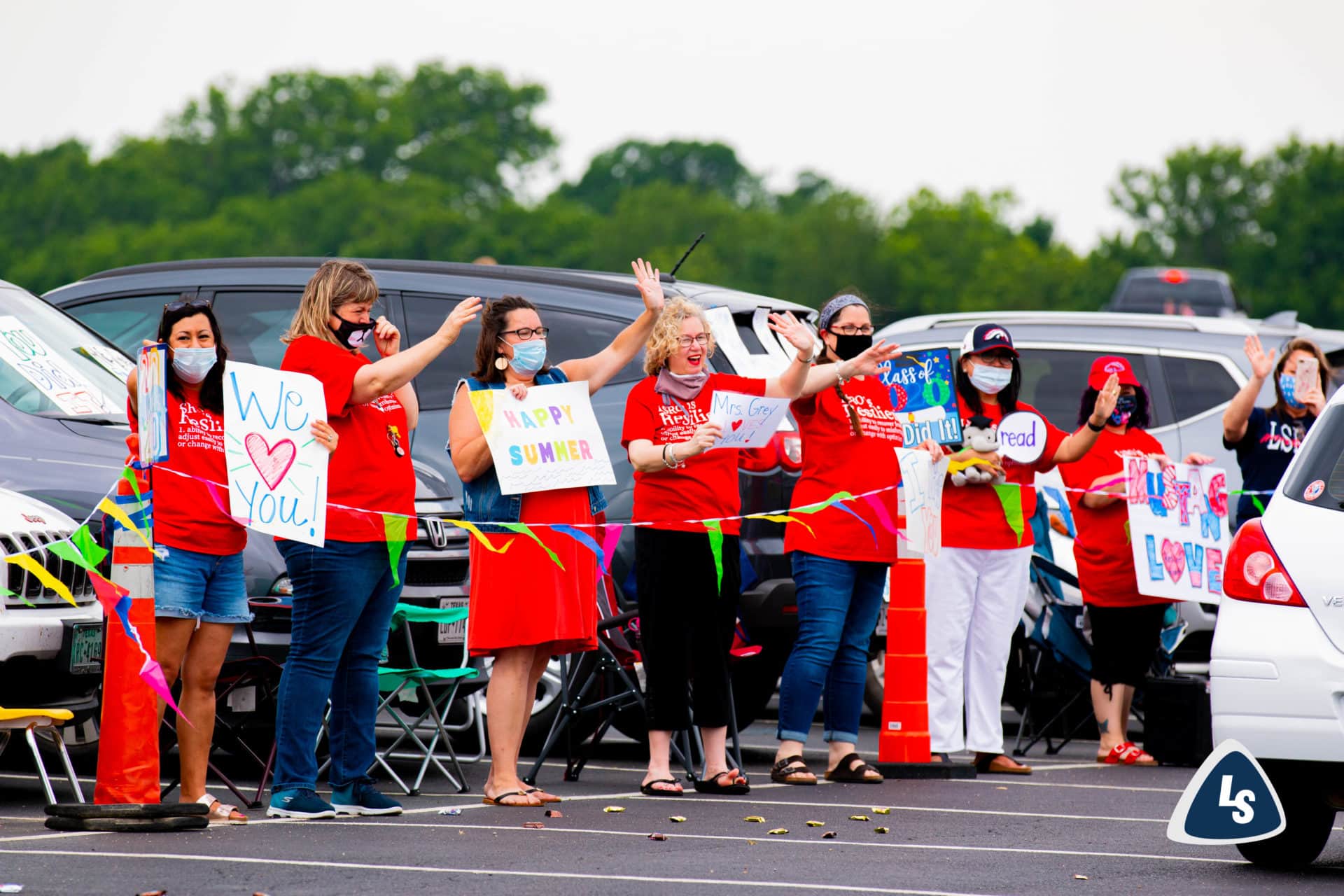 Life School Teachers Host Drive-Through Summer Send-Off for Students