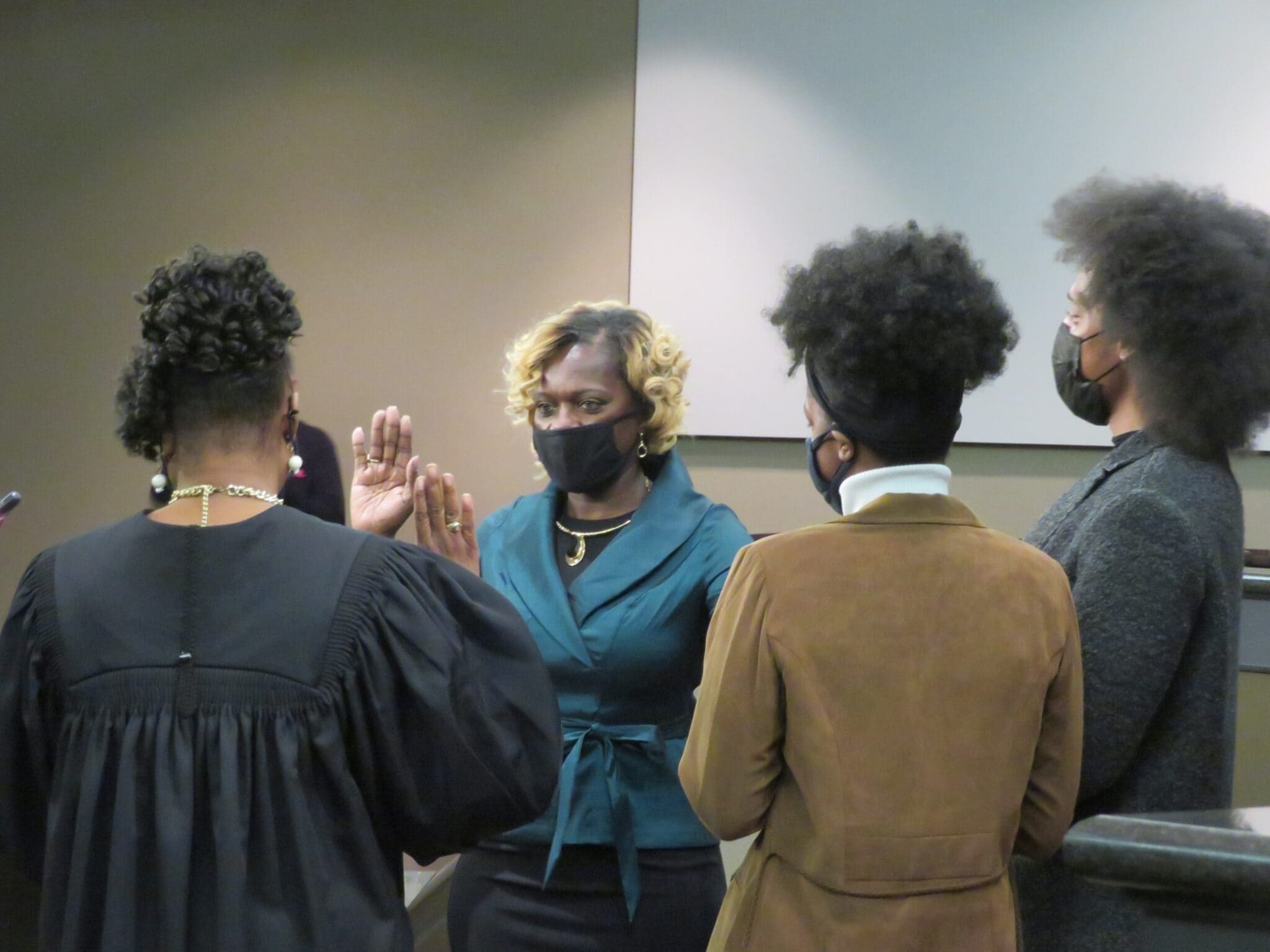 Rachel Proctor Sworn In As DeSoto Mayor; Hughes As Councilmember