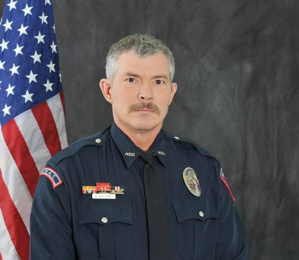 Mansfield Police Rally Support For Injured Officer Randy Watson