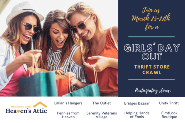 Shop for a Cause with Ellis County’s First Thrift Store Crawl