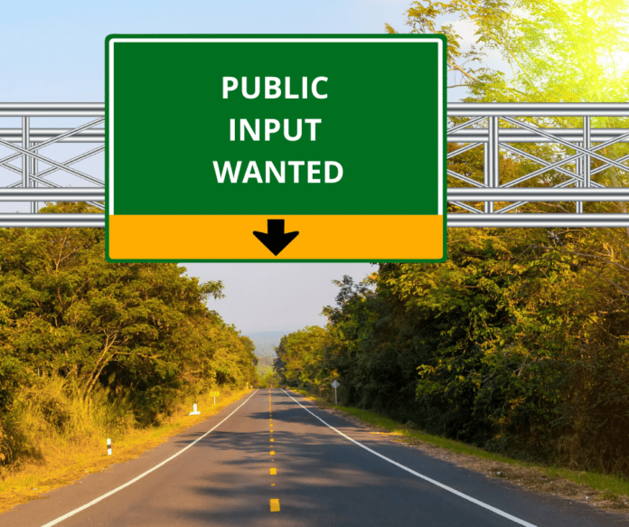 Public Input Sought on Regional Transportation Planning Efforts Public Input Sought on Regional Transportation Planning Efforts