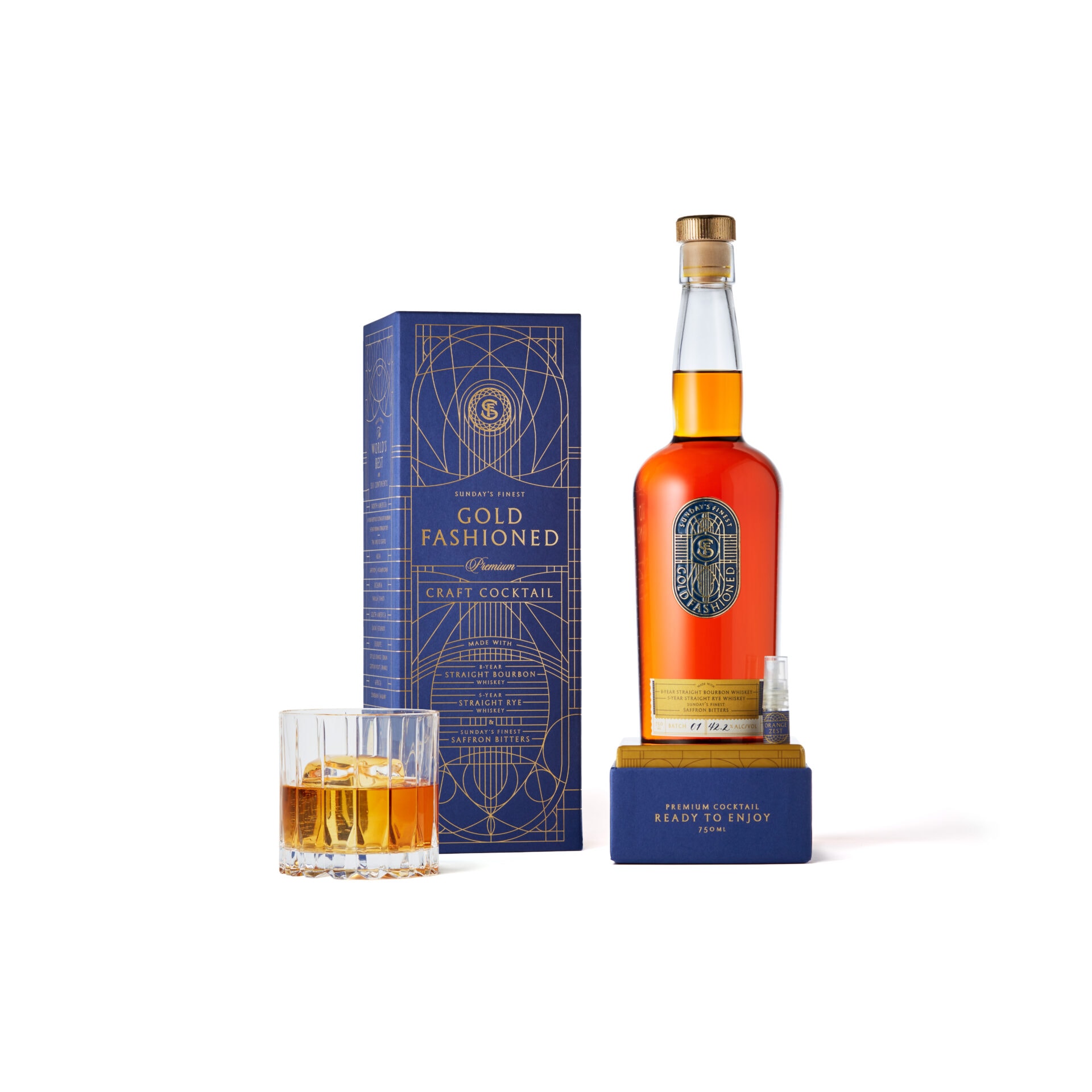 The Ultimate Old Fashioned, 1st Luxury Ready To Drink Cocktail