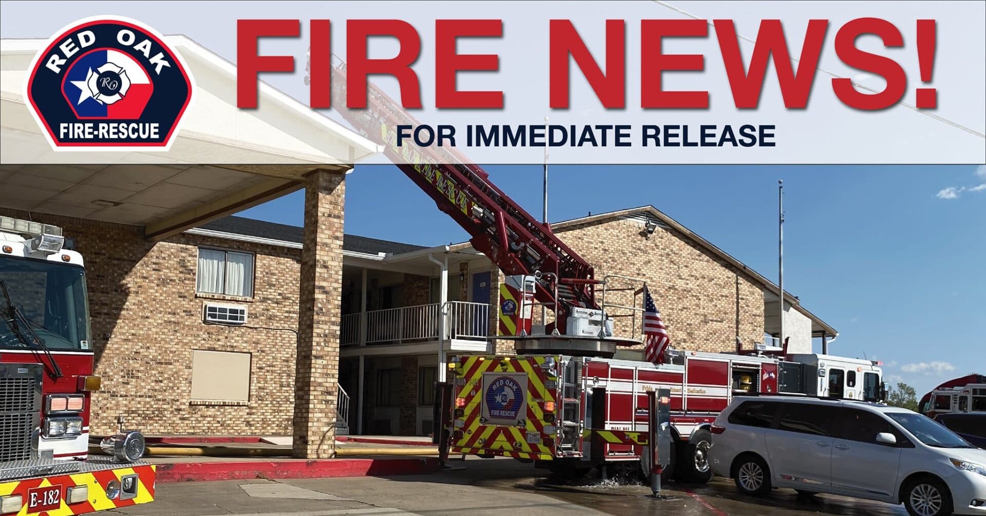Red Oak Fire Rescue Contained Fire At Motel 6 - Focus Daily News