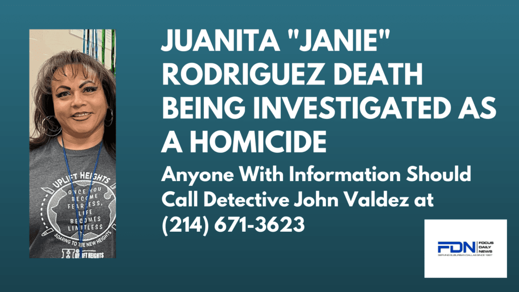 Duncanville Police Announce Juanita "Janie" Rodriguez Found Deceased ...