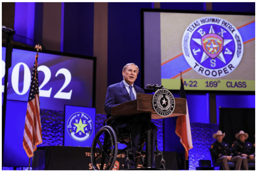 Governor Abbott Lauds Bravery Of Law Enforcement At Texas Department Of ...