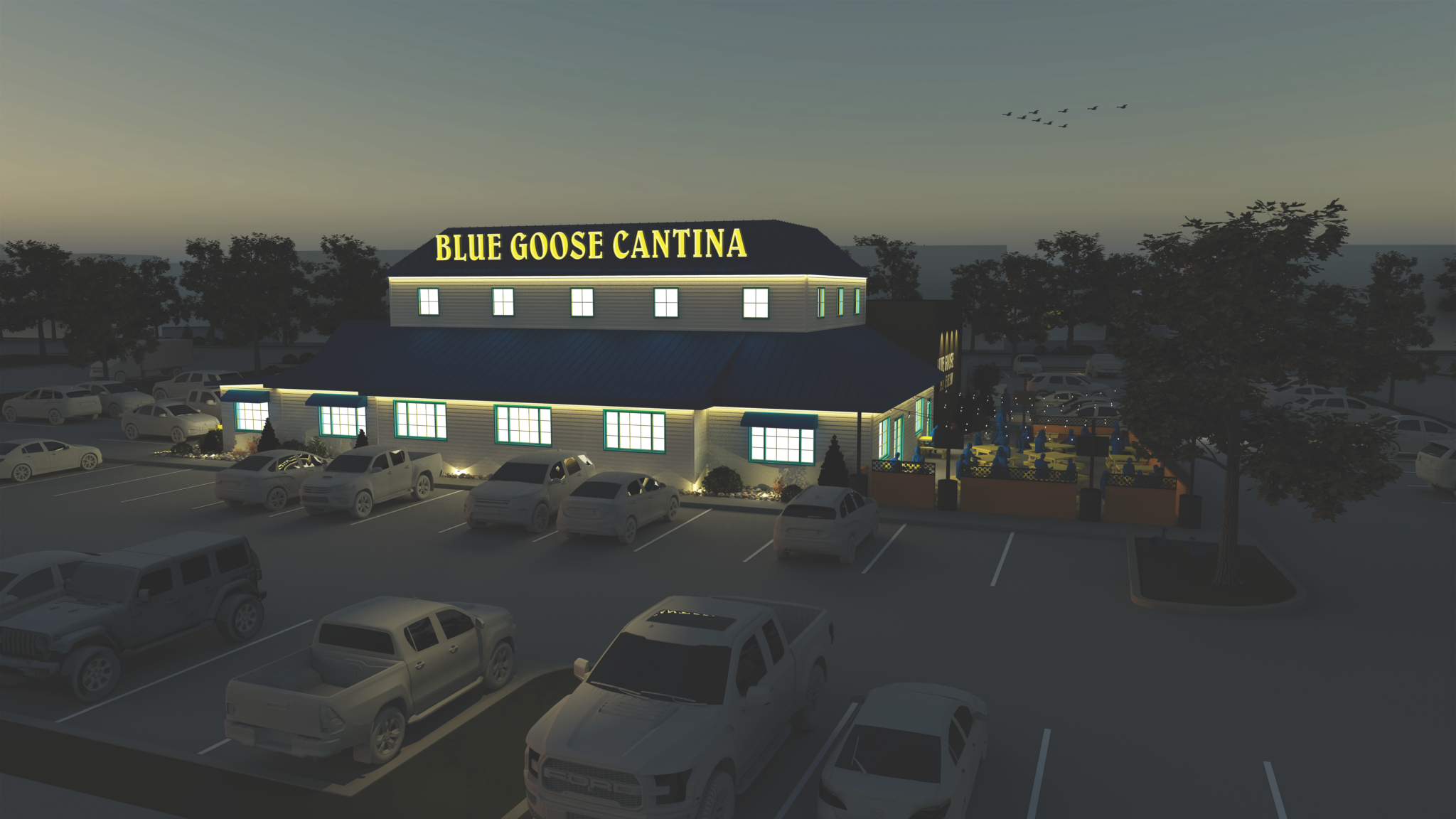 Blue Goose Cantina breaks ground on Grand Prairie location