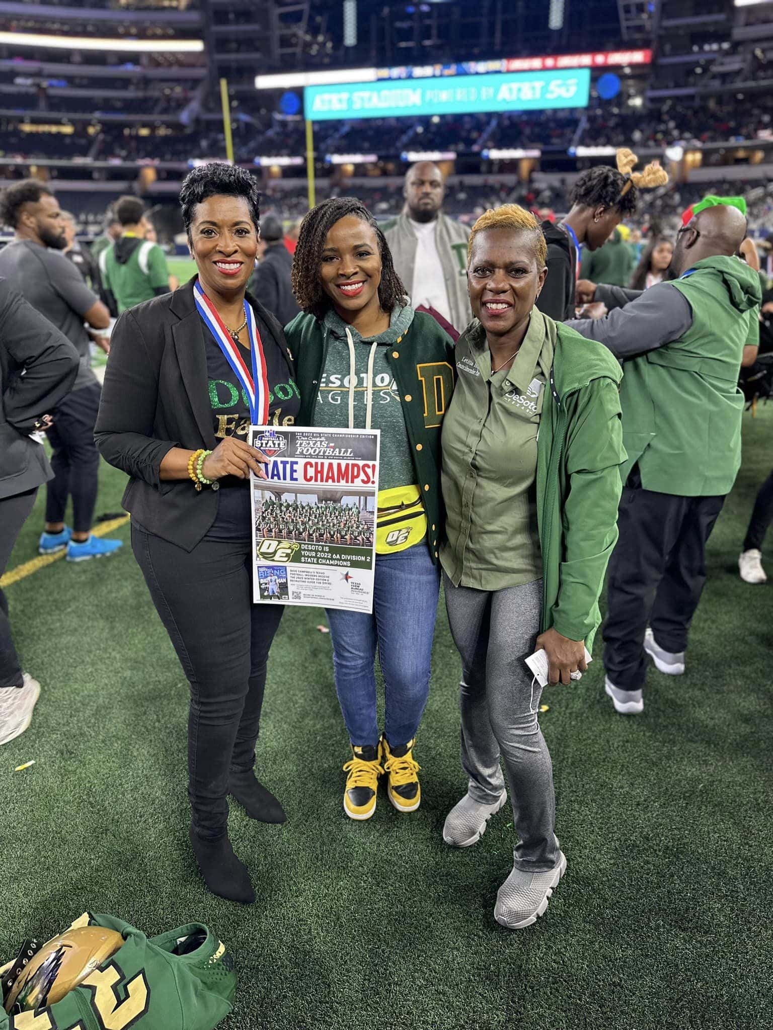 DeSoto Eagles; Coach Mathis Soar into History - Focus Daily News