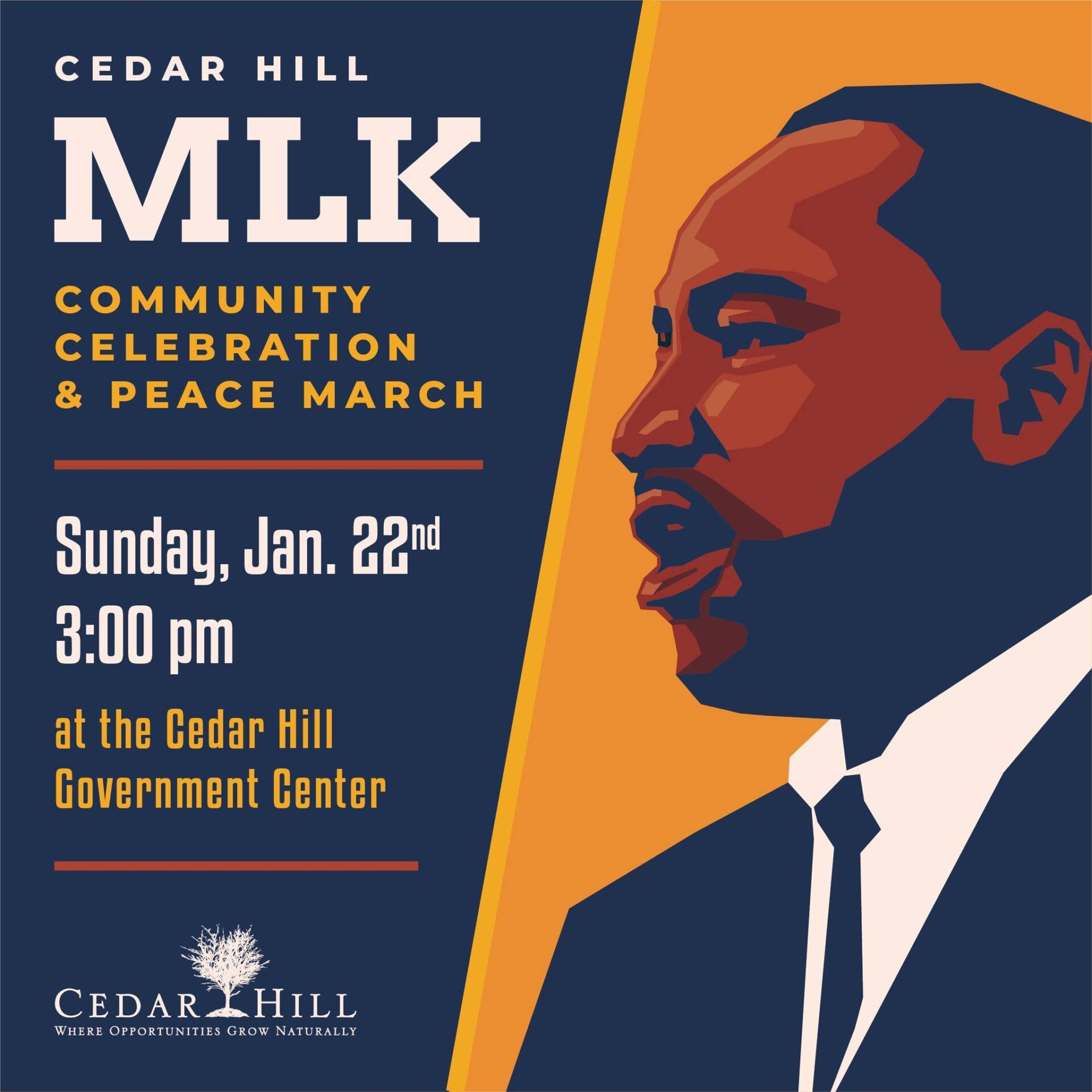 Cedar Hill Celebrates MLK Day With Speaker, Peace March & More
