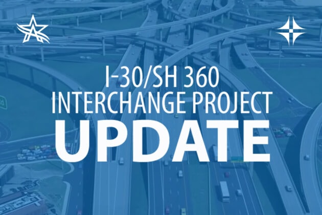 Road Closures: $233 million Interstate 30/SH 360 Interchange Project in ...