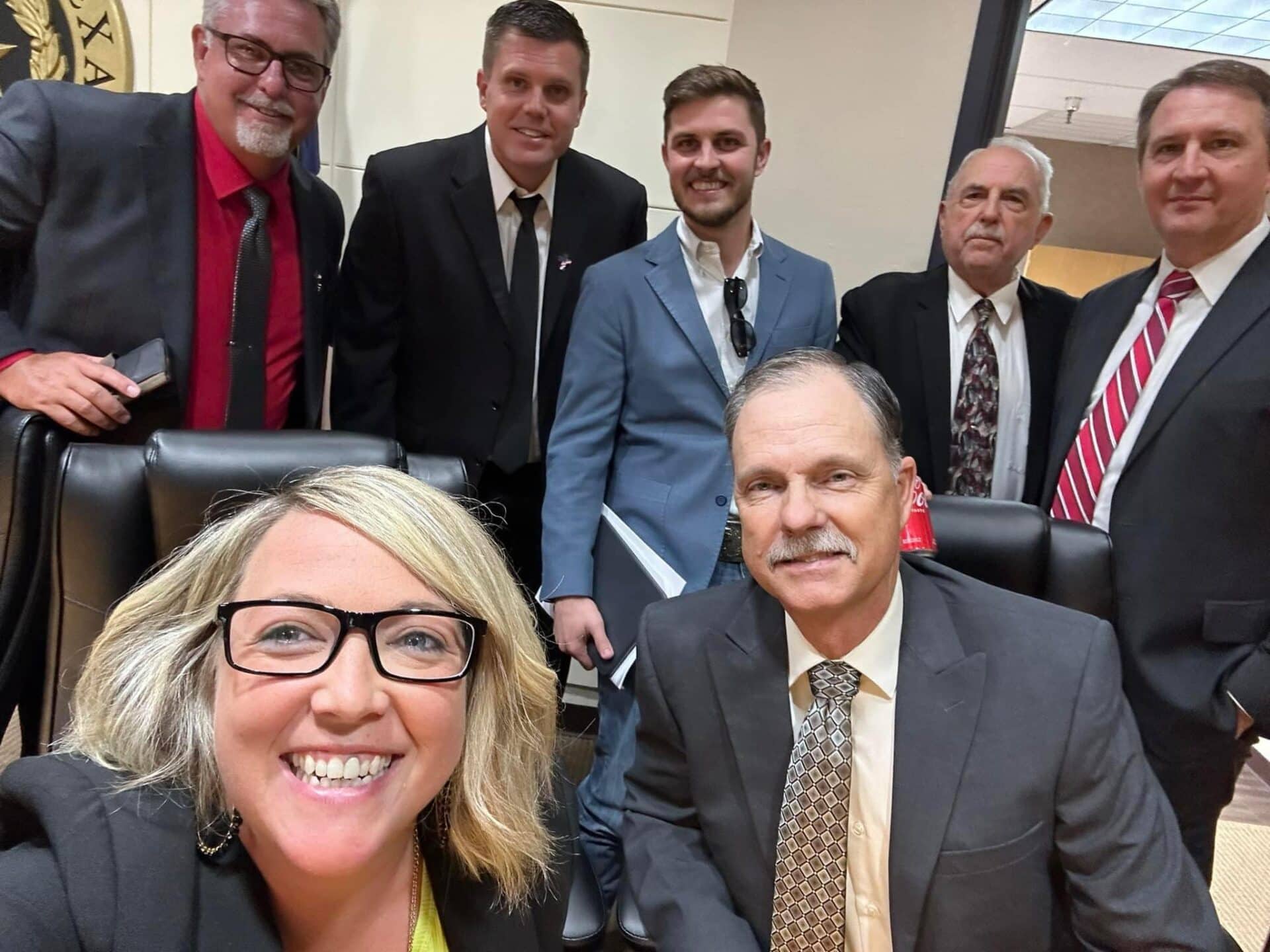Midlothian's New Mayor, Justin Coffman, Sworn In & Mayor Pro Tem Named ...