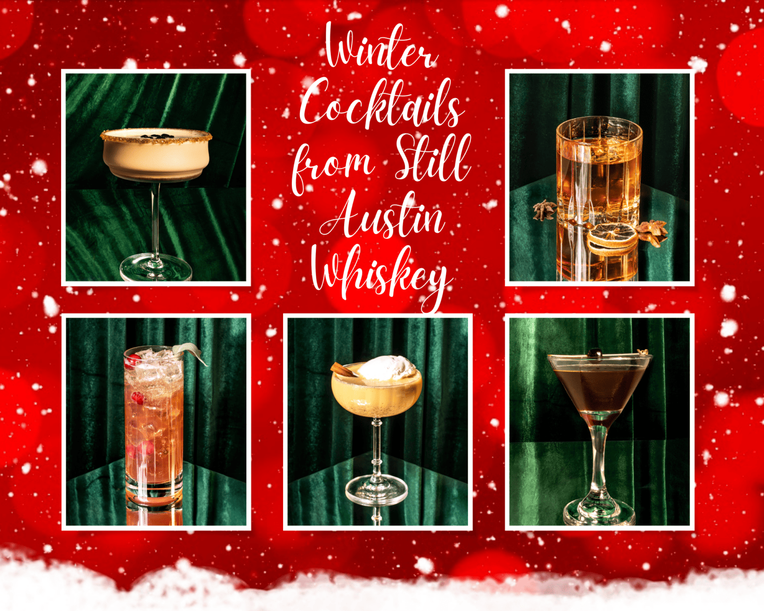 Festive Winter Cocktails From Still Austin Whiskey - Focus Daily News