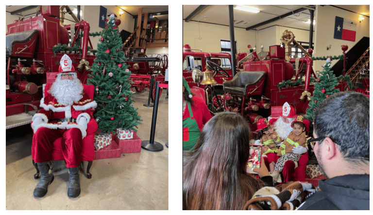 Meet "Santa at the Station" For Photos At Dallas Firefighter's Museum ...