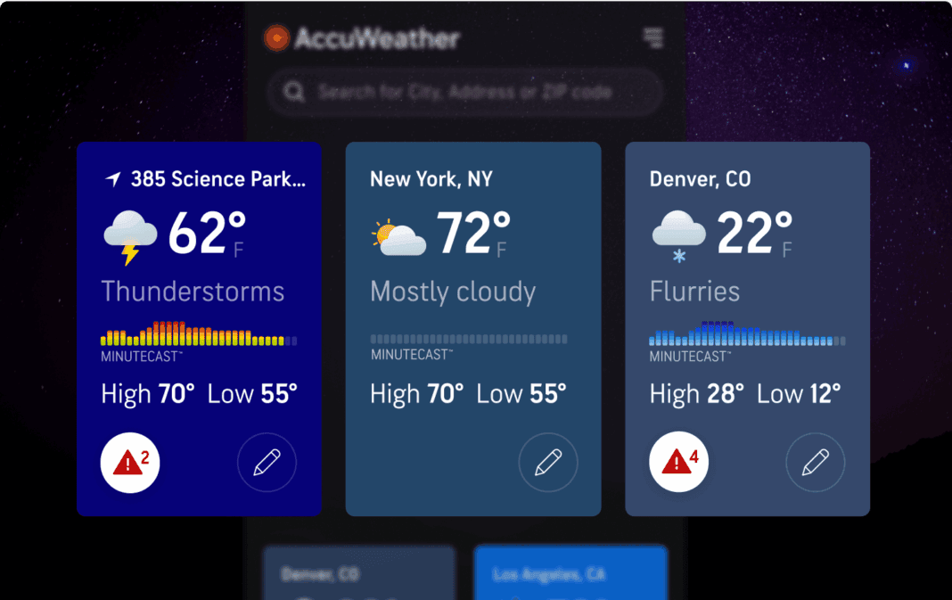 AccuWeather Launches Improved App with Over 50 New and Enhanced ...