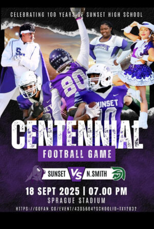 Sunset High School Celebrates Centennial in September - Focus Daily News