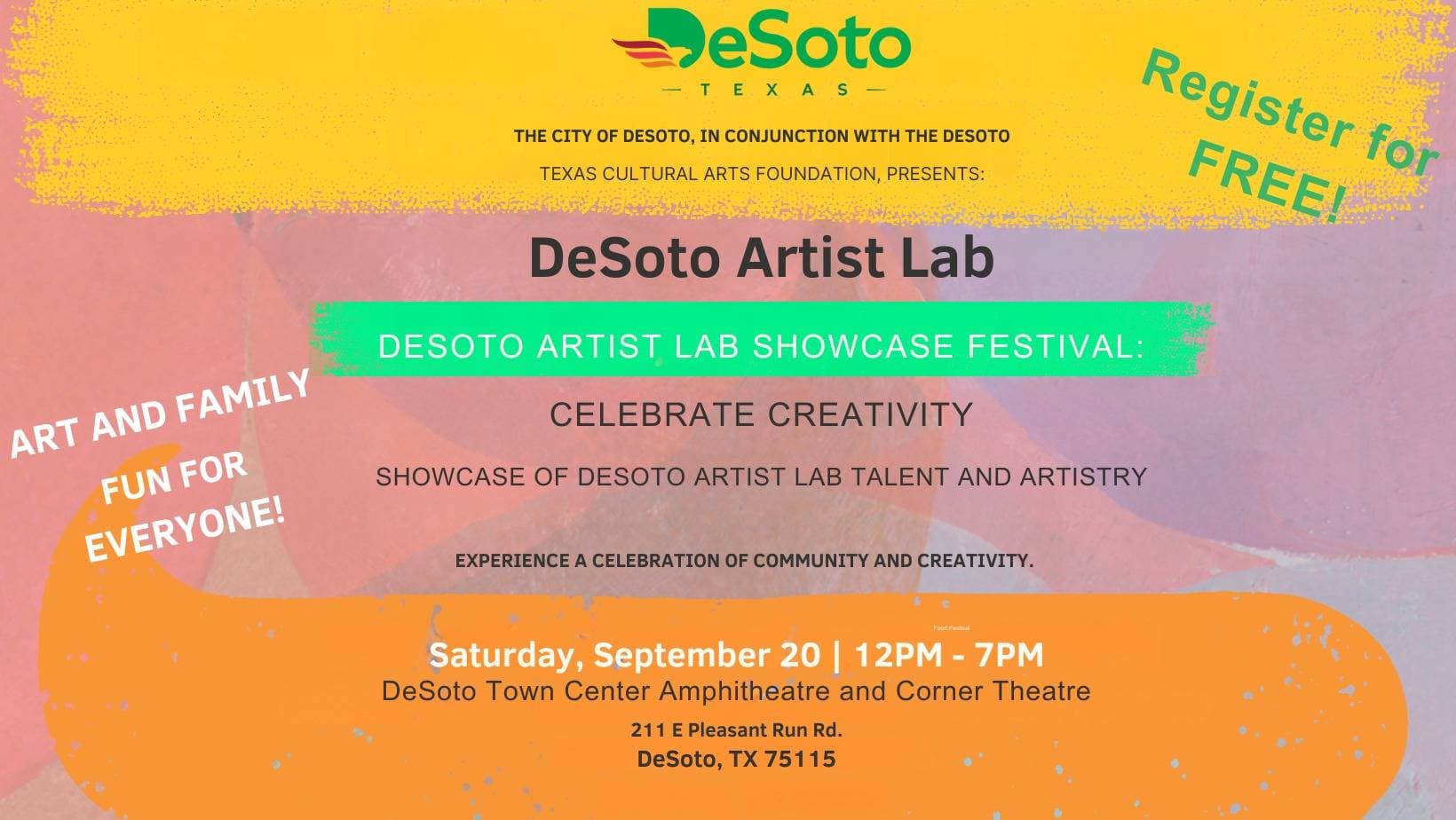 City of DeSoto to Host 4th Annual DeSoto Artist Lab Showcase Festival ...