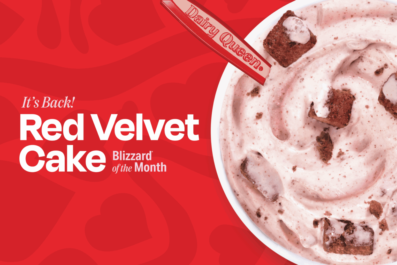 Red Velvet Cake Takes Over February - A Blizzard Treat Worth Falling In ...